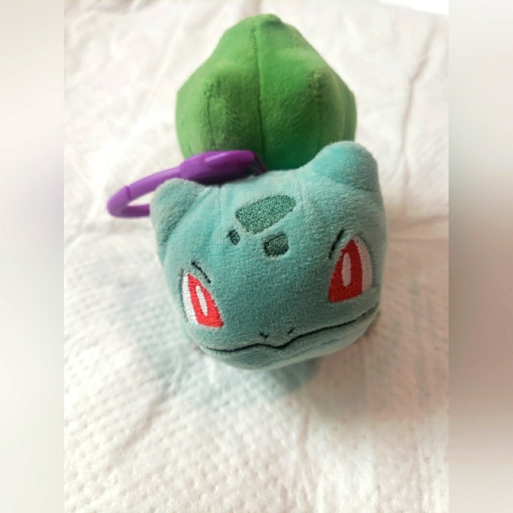 Pokemon | Toys | Bulbasaur Plush Bag Clip Key Chain Pokmon 222 ...